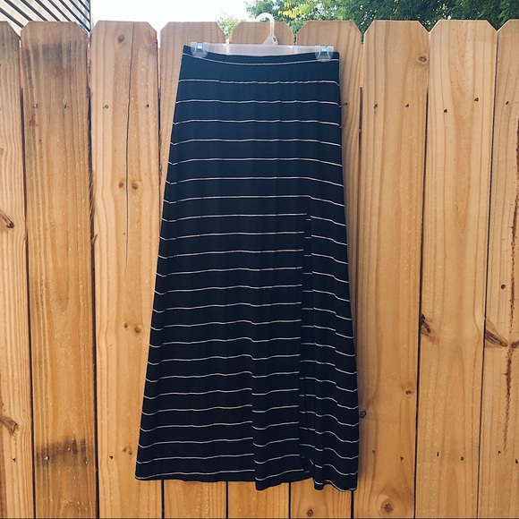 American Eagle Outfitters Skirts Black And White Striped American